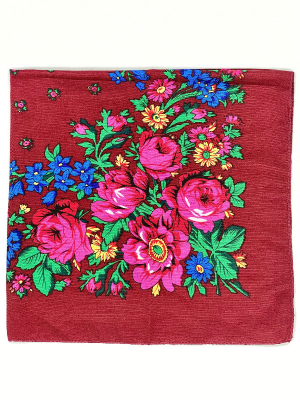 Burgundy Kokom Scarf – Kokom Scrunchies