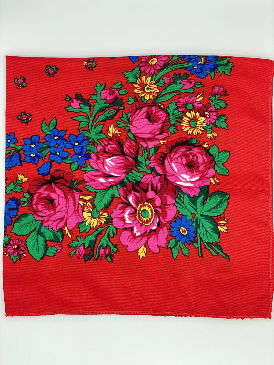 Red Kokom Scarf – Kokom Scrunchies